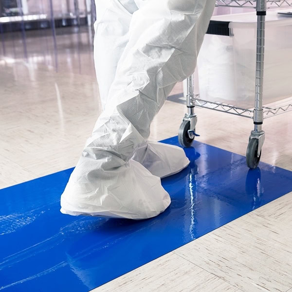 Envirotack Cleanroom Sticky Mat: Remove Shoe Contamination