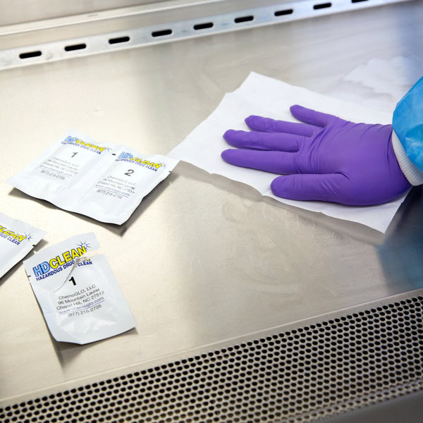 Chemotherapy Cleanup Wipes, Hazardous Drug Cleaning Wipe Kit
