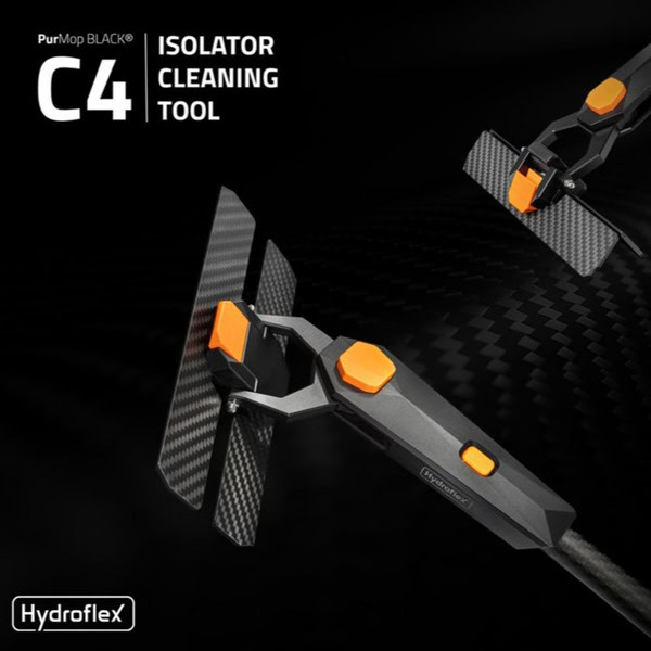 C4 Carbon Fiber Isolator Tool | Cleanroom Mini Mop